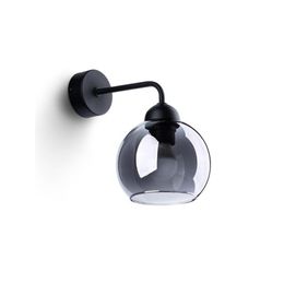 Nice Lamps Wandleuchte GRANDE 1 schwarz (L)15cm (B)15cm (H)26cm | Gr.: onesize