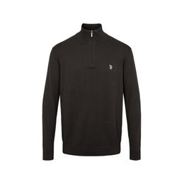U.S. Polo Assn. Pullover 'UMBRISON' Herren Gr&ouml;&szlig;e S hellgrau / schwarz
