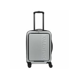 Valentino Handbags Valentino Bags Lexplor - 4-Rollen-Kabinentrolley mit Vortasche 14" 55 cm (nero) in silver | Gr.: onesize