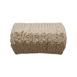styleBREAKER Strick Stirnband in Braun-Beige | Gr.: onesize