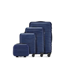 Wittchen 4tlg.KofferSet Trail Style Collection in Navyblue | Gr.: onesize