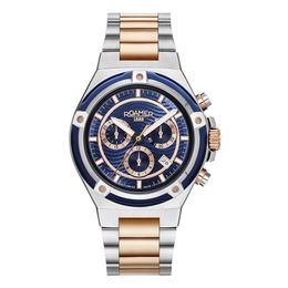 Roamer Quarzuhr Tempomaster Chrono Schwarz in mehrfarbig | Gr.: onesize