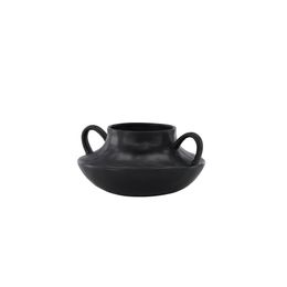 ebuy24 Blumentopf Holda Schwarz 29 x 31 cm | Gr.: onesize
