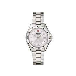 Swiss Military Quarzuhr 7740.1138SAM in Silber | Gr.: onesize