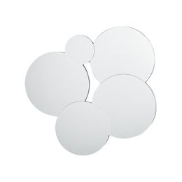Beliani Wandspiegel CLAIS in Silber - (W) 82 x (H) 80 x (L) 2 cm | Gr.: onesize