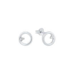 Amor Ohrstecker Silber 925, rhodiniert in Silber | Gr.: onesize