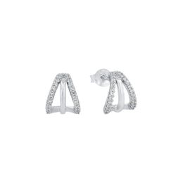 Amor Ohrstecker Silber 925, rhodiniert in Silber | Gr.: onesize