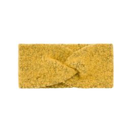 styleBREAKER Feinstrick Stirnband in Curry | Gr.: onesize