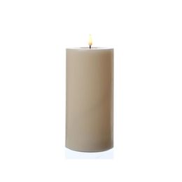 Deluxe Homeart LED Kerze Mia Echtwachs flackernd H: 20cm D: 10cm in creme | Gr.: onesize