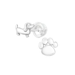 BUNGSA Ohrstecker in Silber | Gr.: onesize