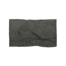 styleBREAKER Feinstrick Stirnband in Dunkelgrau meliert | Gr.: onesize