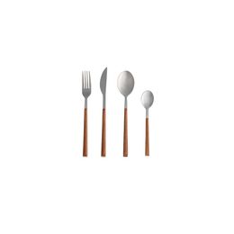ebuy24 Besteckset Jublie (24-teilig) Silberfarben 0 x 0 cm | Gr.: onesize