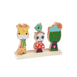 Fisher-Price Holz-Stapelturm (9-teilig) in bunt | Gr.: onesize