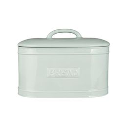 IB Laursen Brotkasten Brotbox oval aus Keramik in hellblau | Gr.: onesize