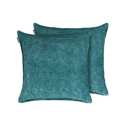 Beliani 2er-Set Dekokissen VERPIS in Blau | Gr.: onesize