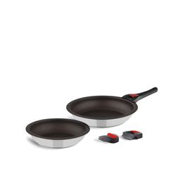 Kuppels 5-tlg. Pfannenset QUICK CLACK PRO in schwarz | Gr.: onesize