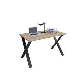 ebuy24 Schreibtisch Lona Schwarz 110 x 50 cm | Gr.: onesize