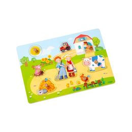 HABA Sales GmbH & Co.KG Greifpuzzle Auf dem Bauernhof 8 Teile | Gr.: onesize
