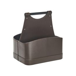 Beliani Korb URUK in Braun - (W) 32 x (H) 33 x (L) 23 cm | Gr.: onesize