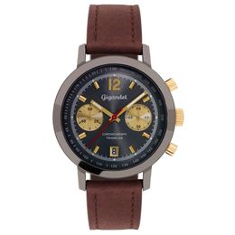Gigandet Quarzuhr Chronograph "TRAMELAN" in Braun/Schwarz | Gr.: onesize