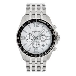 Gigandet Quarzuhr Chronograph "FAST TRACK" in Silber | Gr.: onesize