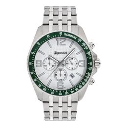 Gigandet Quarzuhr Chronograph "FAST TRACK" in Silber | Gr.: onesize