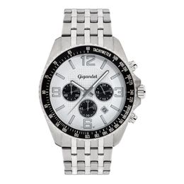 Gigandet Quarzuhr Chronograph "FAST TRACK" in Silber | Gr.: onesize