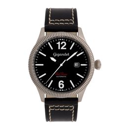 Gigandet Automatikuhr "RED BARON I" in Schwarz/Silber | Gr.: onesize