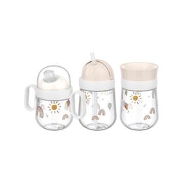 Mepal 3er Set Trinklernbecher-Set Mio in Sunshine & Rainbow | Gr.: onesize