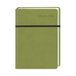 Heye Kalender Kalender - Diario Wochen-Kalenderbuch A6, grün 2026 | Gr.: onesize