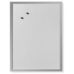 Herlitz Whiteboard 40x60cm beschriftbar Holzrahmen silber | Gr.: onesize