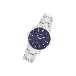 Analog-Armbanduhr Oozoo Vintage Series silber mittel (ca. 34mm) | Gr.: onesize