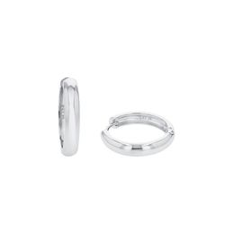 Amor Creolen Silber 925, rhodiniert in Silber | Gr.: onesize