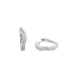 Amor Creolen Silber 925, rhodiniert in Silber | Gr.: onesize