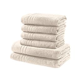 REDBEST Frottier Frottier-Set uni 6-tlg. New York in creme | Gr.: onesize