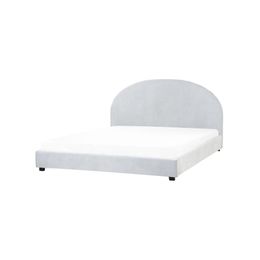 Beliani Doppelbett VAUCLUSE in Blau - (W) 194 x (H) 112 x (L) 214 cm | Gr.: onesize