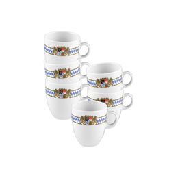 Seltmann Weiden 6er Set Becher Compact Bayern 0,4 l in bunt | Gr.: onesize