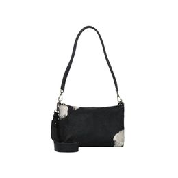 Cowboys Bag Cowboysbag Westerville Schultertasche Leder 23 cm in black-gold hair on | Gr.: onesize