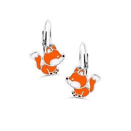 schmuck23 Silber Ohrringe 925 Fuchs 0,7 cm x 0,8 cm | Gr.: onesize