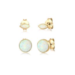 Elli Ohrringe 925 Sterling Silber in Gold | Gr.: onesize