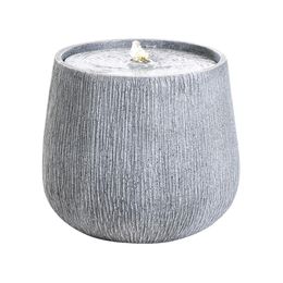 Beliani Gartenbrunnen CASCATA in Grau - (W) 38 x (H) 33 x (L) 38 cm | Gr.: onesize