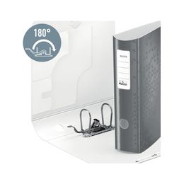 Leitz Ordner Active Wow 180 Grad 8cm rot | Gr.: onesize