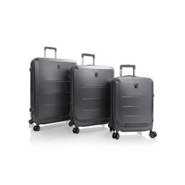 Heys EZ Fashion 4 Rollen Kofferset 3-teilig mit Dehnfalte in charcoal | Gr.: onesize