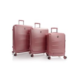 Heys EZ Fashion 4 Rollen Kofferset 3-teilig mit Dehnfalte in rose gold | Gr.: onesize