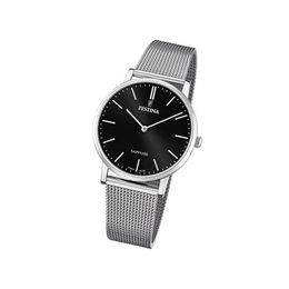 Analog-Armbanduhr Festina Swiss Made silber mittel (ca. 39mm) | Gr.: onesize