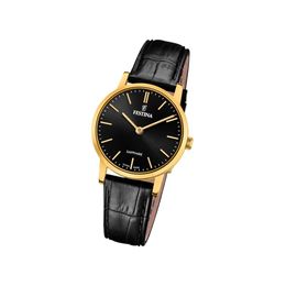 Analog-Armbanduhr Festina Swiss Made schwarz klein (ca. 29mm) | Gr.: onesize