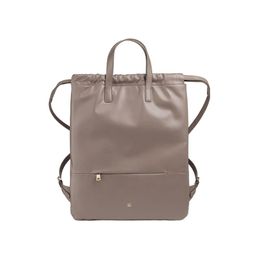 DuDu Ellesmere City Rucksack Leder 44 cm in taupe | Gr.: onesize