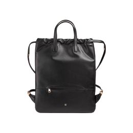 DuDu Ellesmere City Rucksack Leder 44 cm in black | Gr.: onesize
