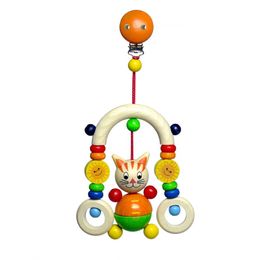 Hess Holzspielzeug Minitrapez "Katze Mika" in Bunt | Gr.: onesize