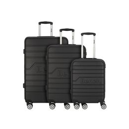 Bench Seattle 4 Rollen Kofferset 3-teilig in schwarz | Gr.: onesize